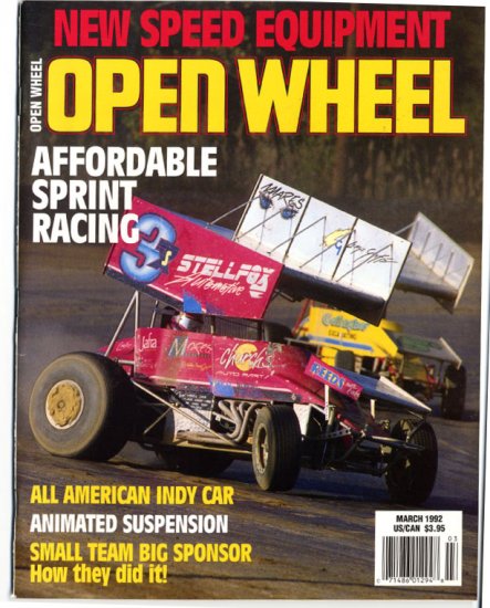 OPEN WHEEL Magazine March 1992