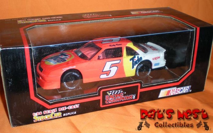 #5 Ricky Rudd Tide Racing Exxon Racing Champions 1:24 Diecast NASCAR