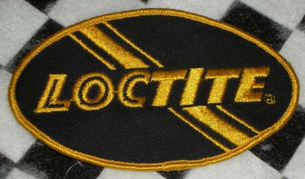 Loctite Sew On Patch Motorsports NASCAR