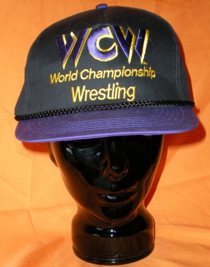 SOLD WCW World Championship Wrestling Cap Hat