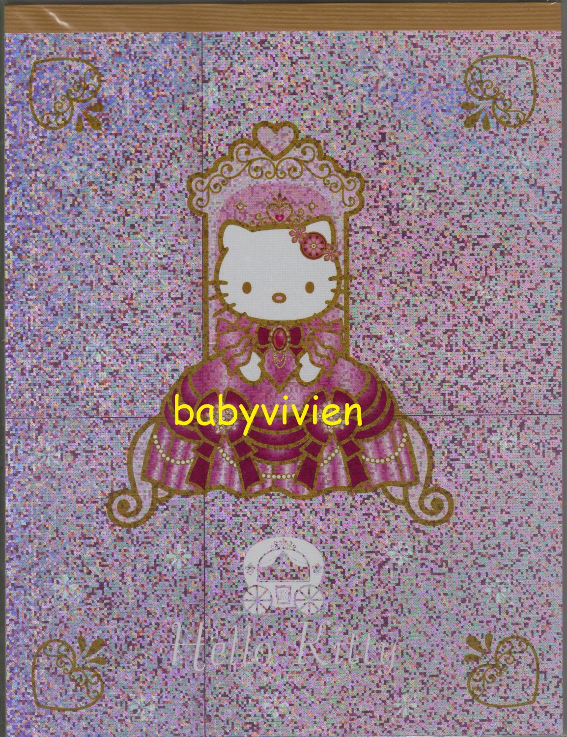 Sanrio 2003 Hello Kitty Princess Letter Pad