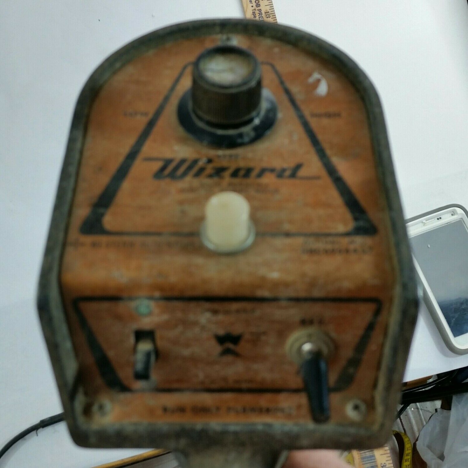 Vintage Western Auto Wizard Trolling Motor Fishing Decor Model shc6954a37