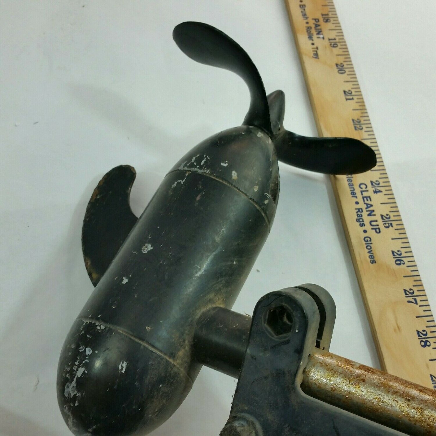 Vintage Western Auto Wizard Trolling Motor Fishing Decor Model shc6954a37