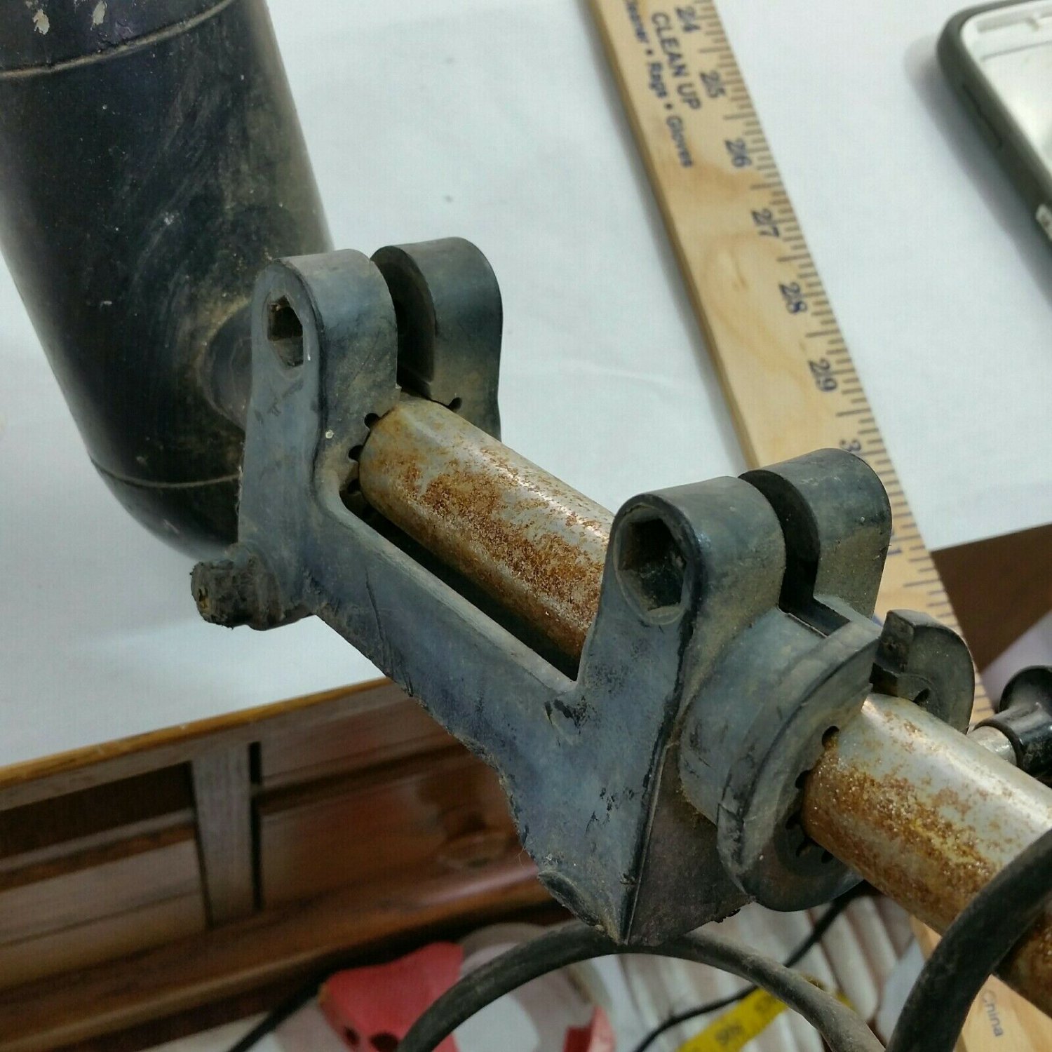 Vintage Western Auto Wizard Trolling Motor Fishing Decor Model shc6954a37