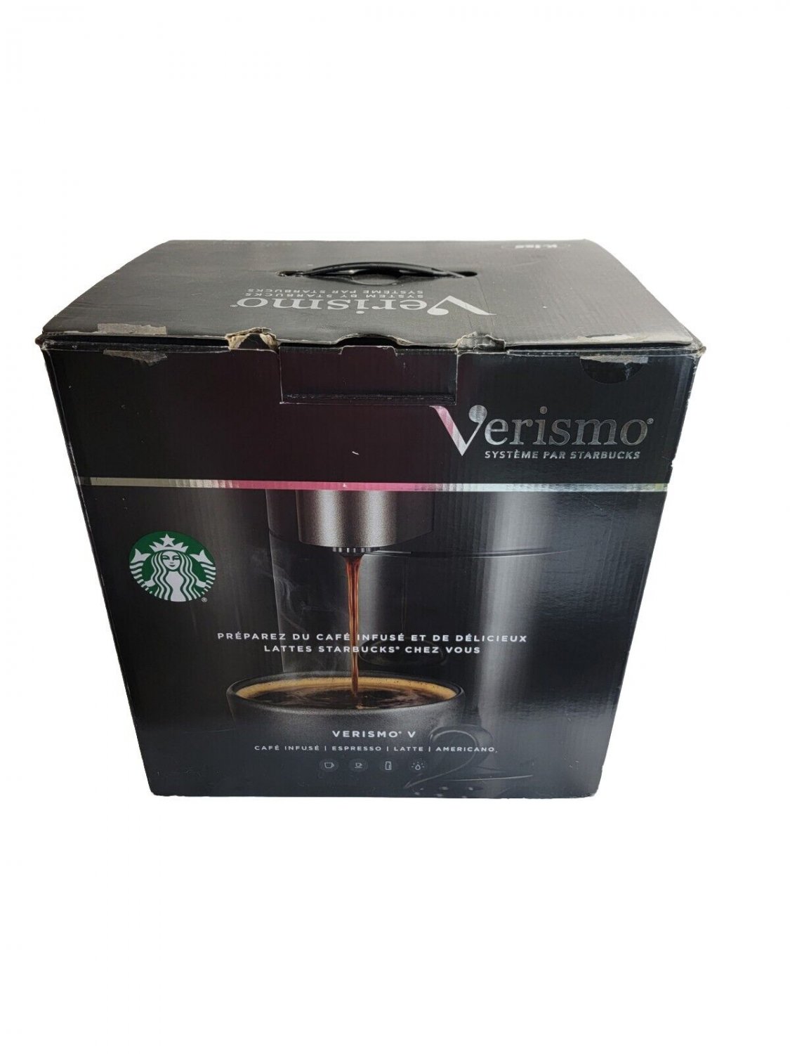 Starbucks verismo V coffee espresso machine Maker Open box.