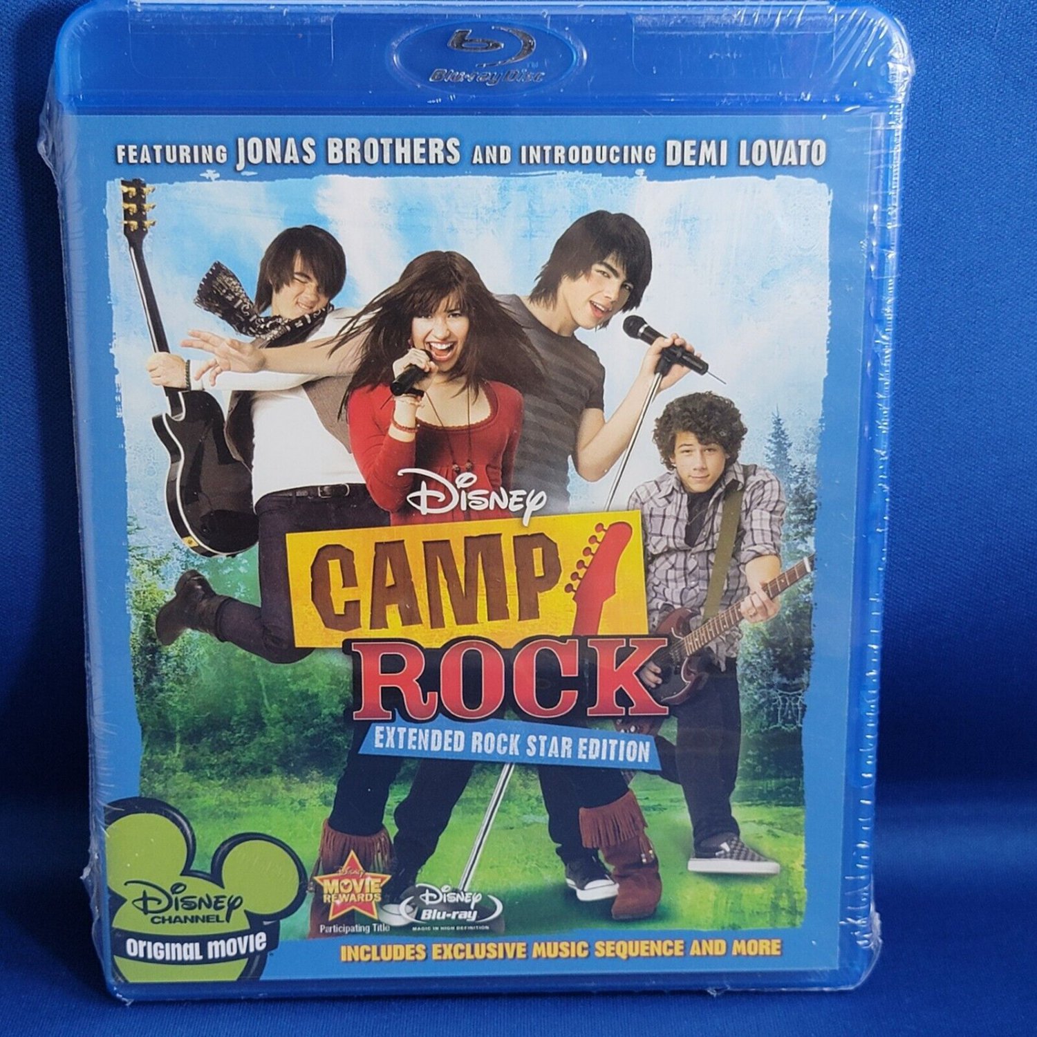 Disney Camp Rock (Extended Rock Star Edition) Blu-ray Demi Lovato - NEW ...