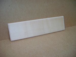 Ash Signs-House Sign-Ash Name Board-15" x 4" x 3/8" (380mm x 102mm x 10mm)