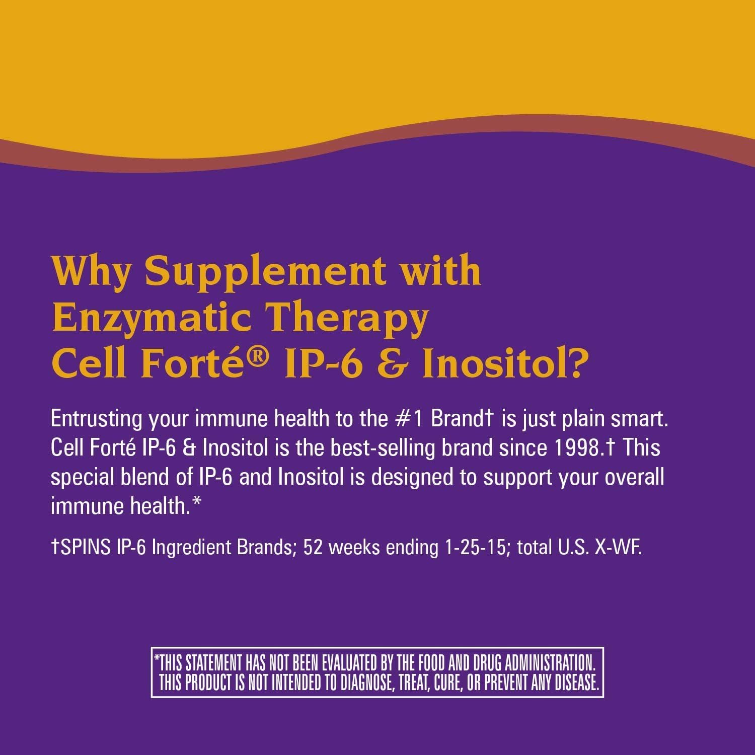 Nature's Way Cell Forte® IP-6 & Inositol -- 240 Vegan Capsules Supports ...