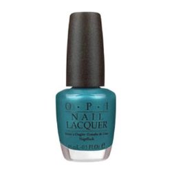 OPI NL B54 Teal The Cows Come Home FROSTED