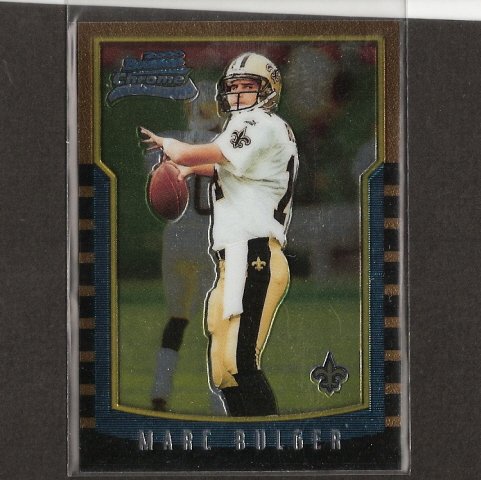 MARC BULGER - 2000 Bowman Chrome ROOKIE CARD - Ravens, Saints & WVU ...