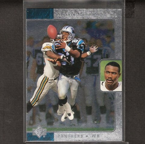 MUHSIN MUHAMMAD 1996 Upper Deck SP ROOKIE CARD - Carolina Panthers ...