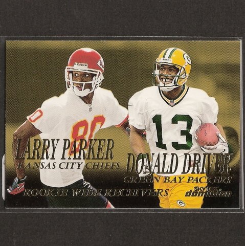 DONALD DRIVER - 1999 Skybox Dominion ROOKIE - Green Bay Packers ...