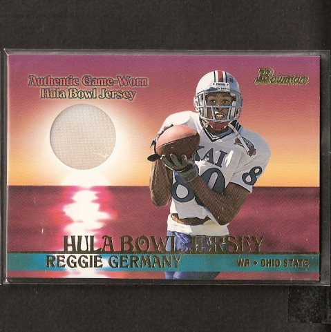 REGGIE GERMANY - 2005 Bowman Game Used Jersey ROOKIE - Ohio State ...