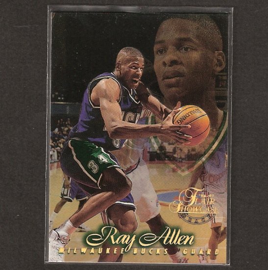 RAY ALLEN 1996-97 Flair Rookie - Boston Celtics & UConn Huskies