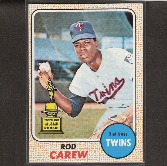 ROD CAREW - 1968 Topps 2nd Year NM - Twins & Angels