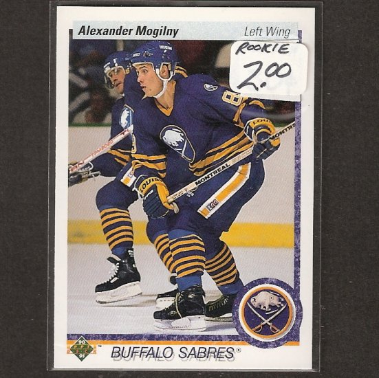 ALEXANDER MOGILNY 1990-91 Upper Deck ROOKIE - Sabres, Canucks, Maple ...
