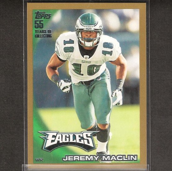 JEREMY MACLIN 2010 Topps GOLD Parallel - Philadelphia Eagles & Missouri ...