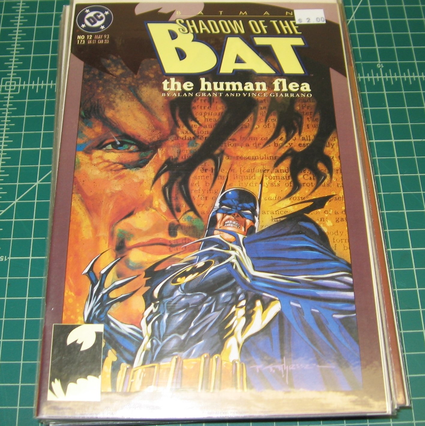 BATMAN Shadow of the Bat #12 - Alan Grant & Vince Giarrano - DC Comics ...