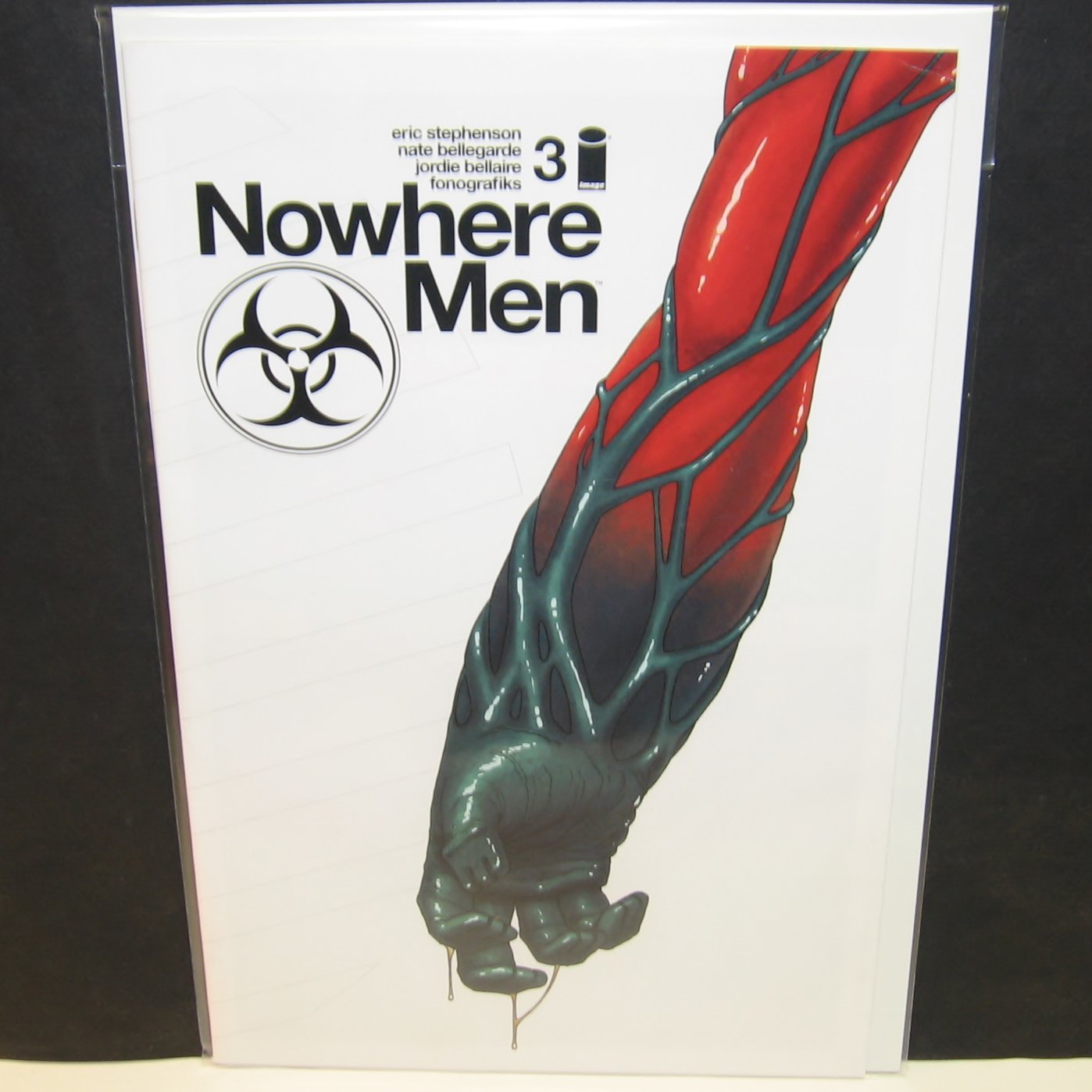 NOWHERE MEN Comic Book#3 First Print 2013 Image Comics - Eric Stephenson