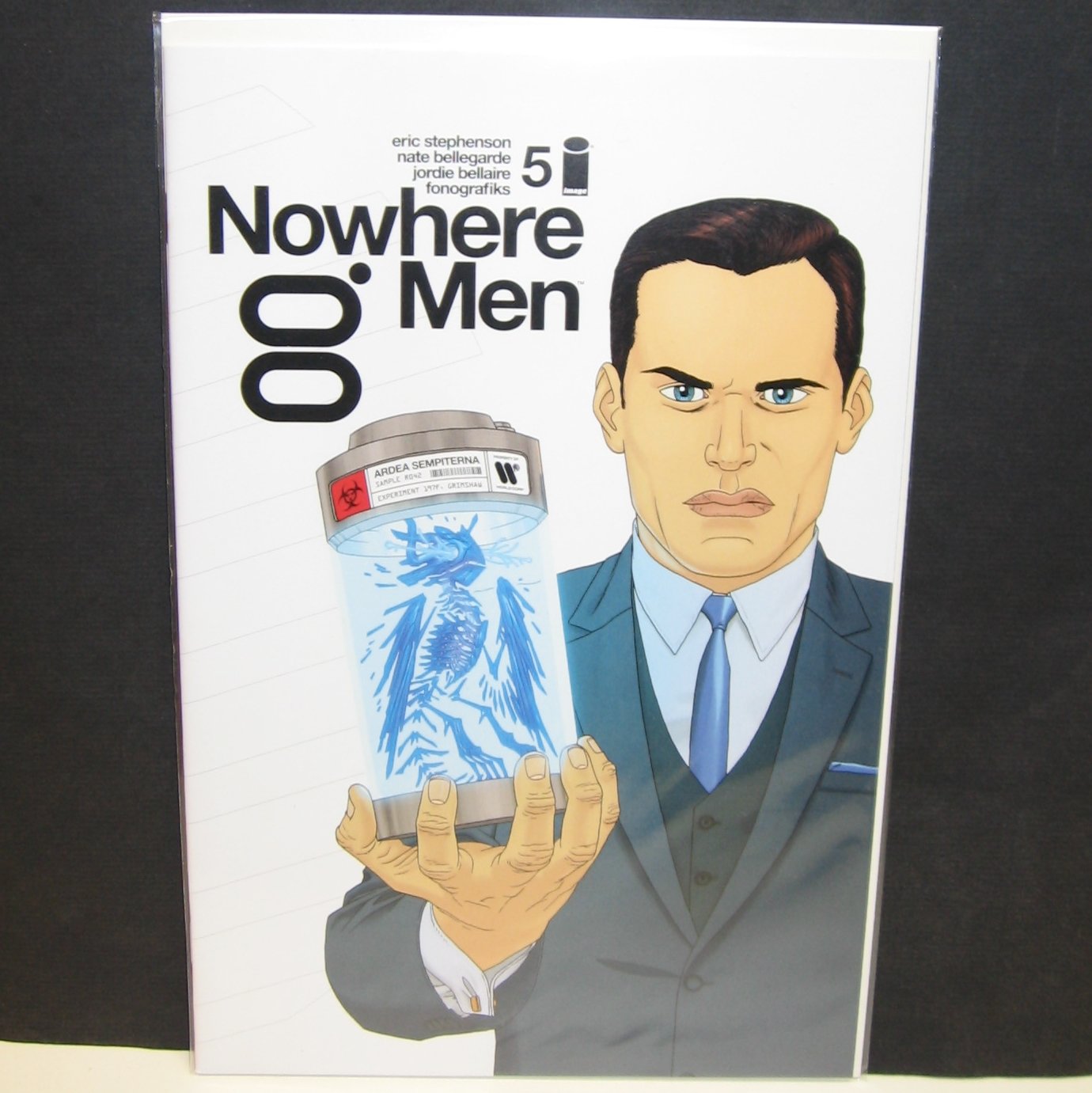 NOWHERE MEN Comic Book#5 First Print 2013 Image Comics - Eric Stephenson