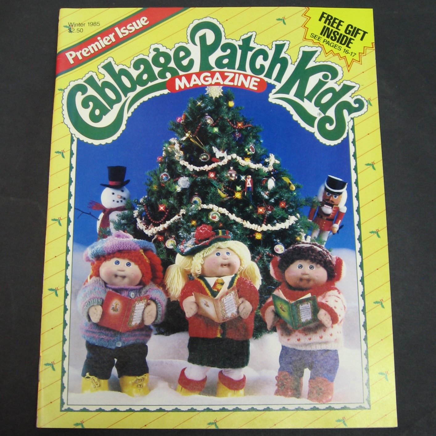 CABBAGE PATCH KIDS Magazine #1 - Premier Issue Winter 1985 - Butterick ...