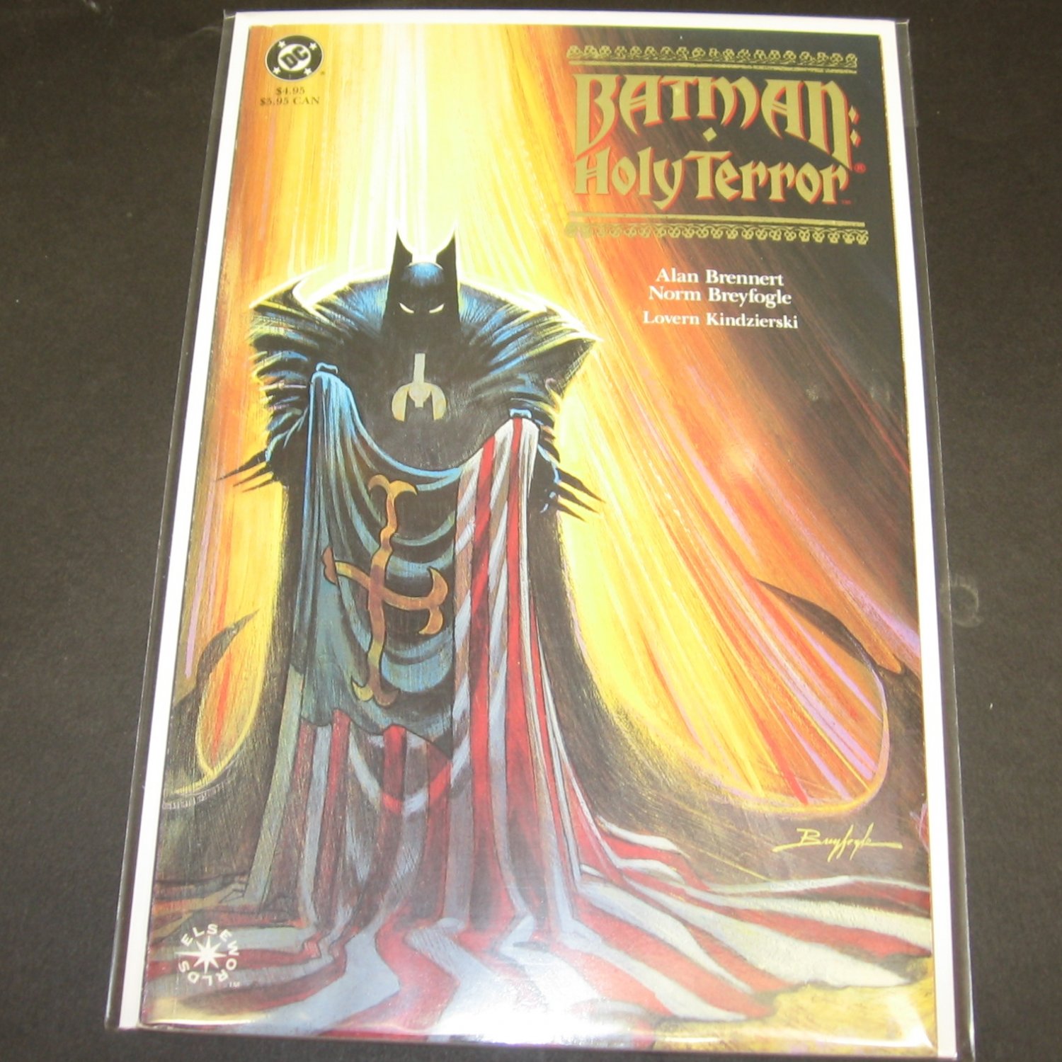 BATMAN Holy Terror Graphic Novel - DC Comics Elseworlds - Breyfogle 1991