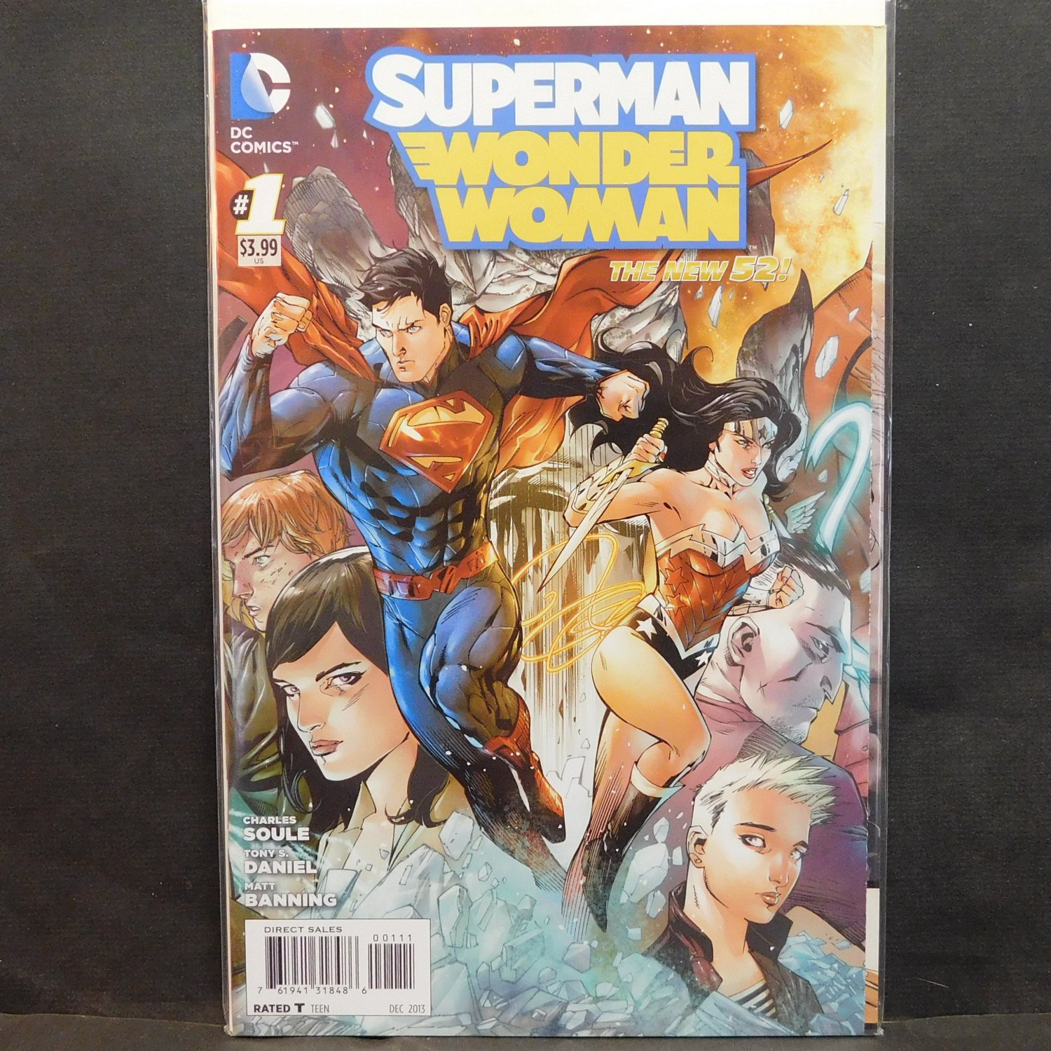 SUPERMAN WONDER WOMAN 2013 DC Comic Book New 52 #1 - Greg Pak, Jae Lee