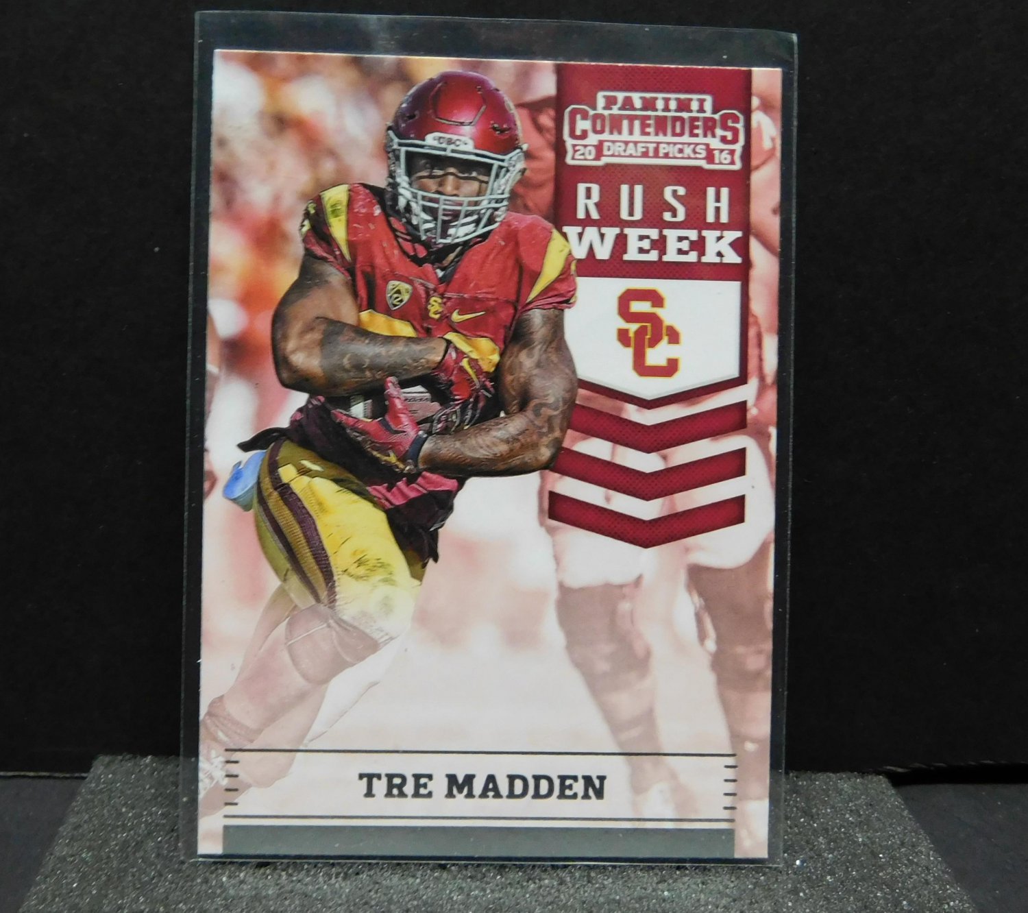 TRE MADDEN 2016 Panini Contenders Rush Week Rookie RC - Seahawks & USC ...