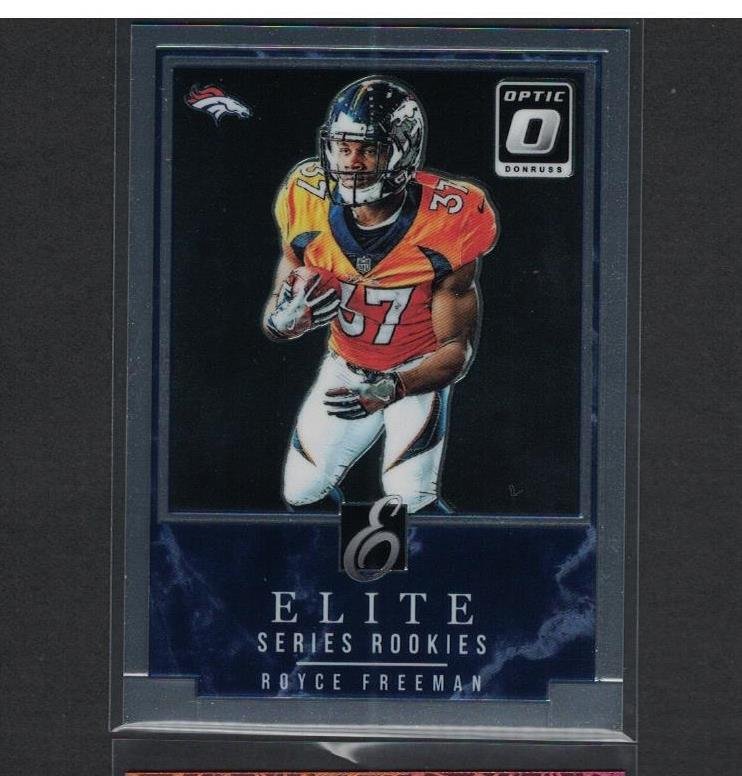 ROYCE FREEMAN 2018 Donruss Optic Elite Rookie RC - Denver Broncos ...