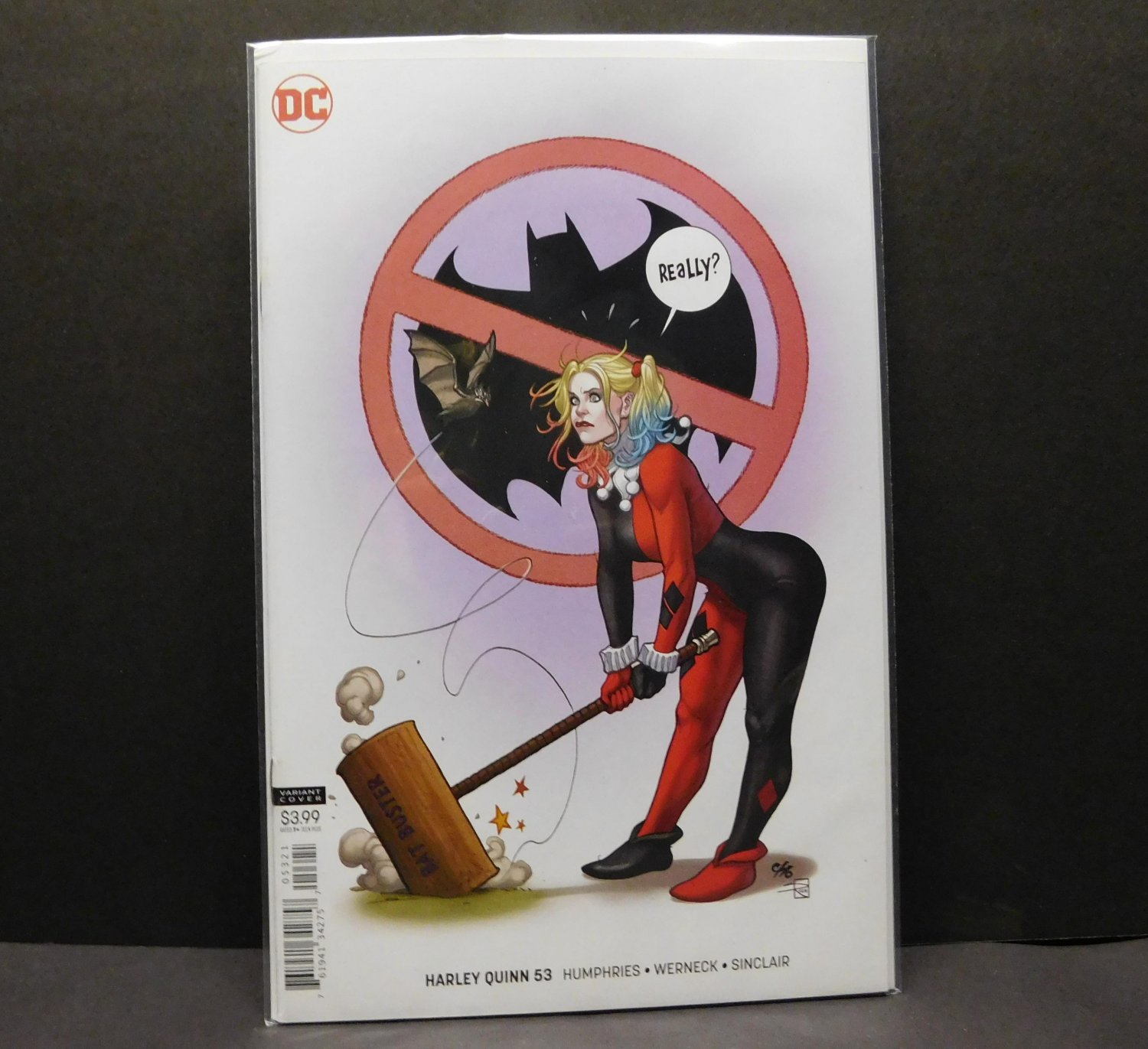 HARLEY QUINN #53 Frank Cho Virgin Variant Cover B - DC Comics 2016 Rebirth