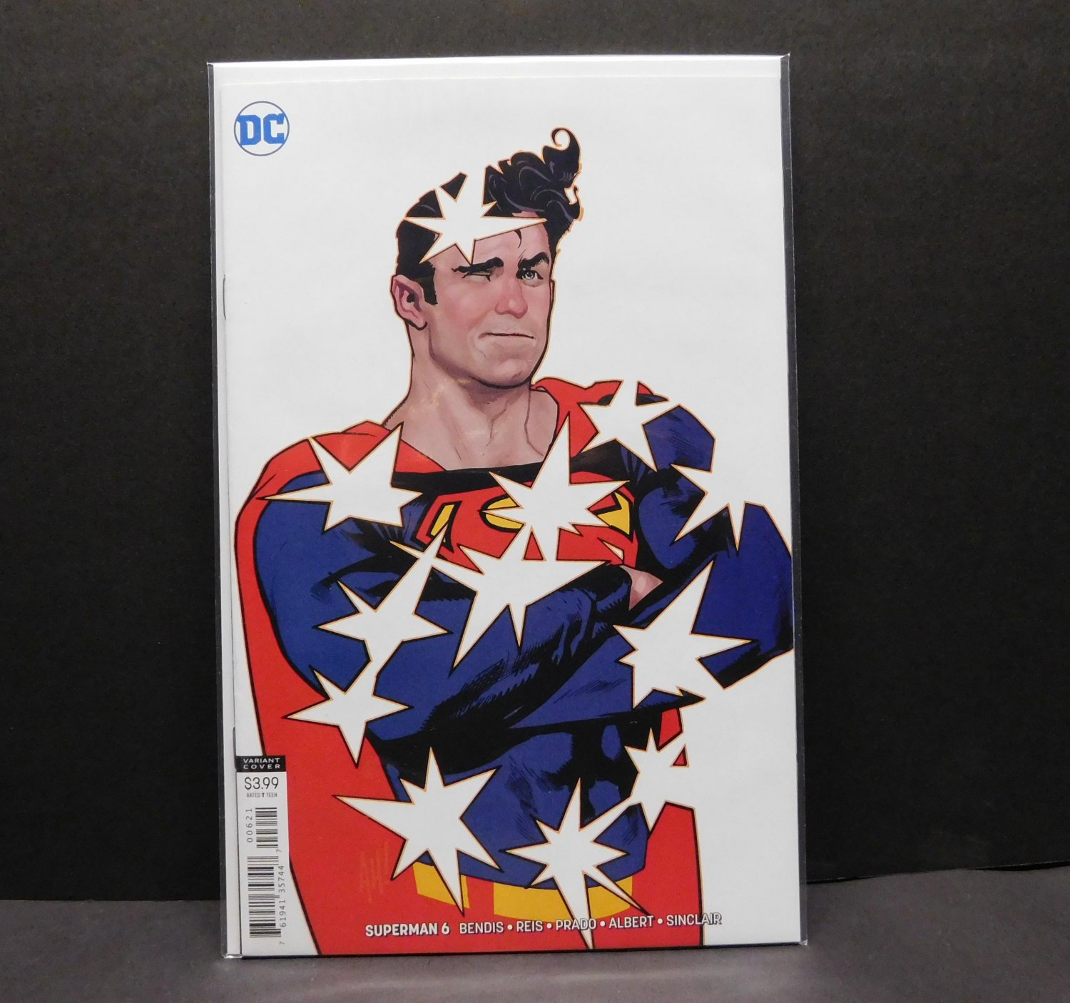 SUPERMAN #6 Adam Hughes Variant Cover B - DC Comics 2018 Rebirth