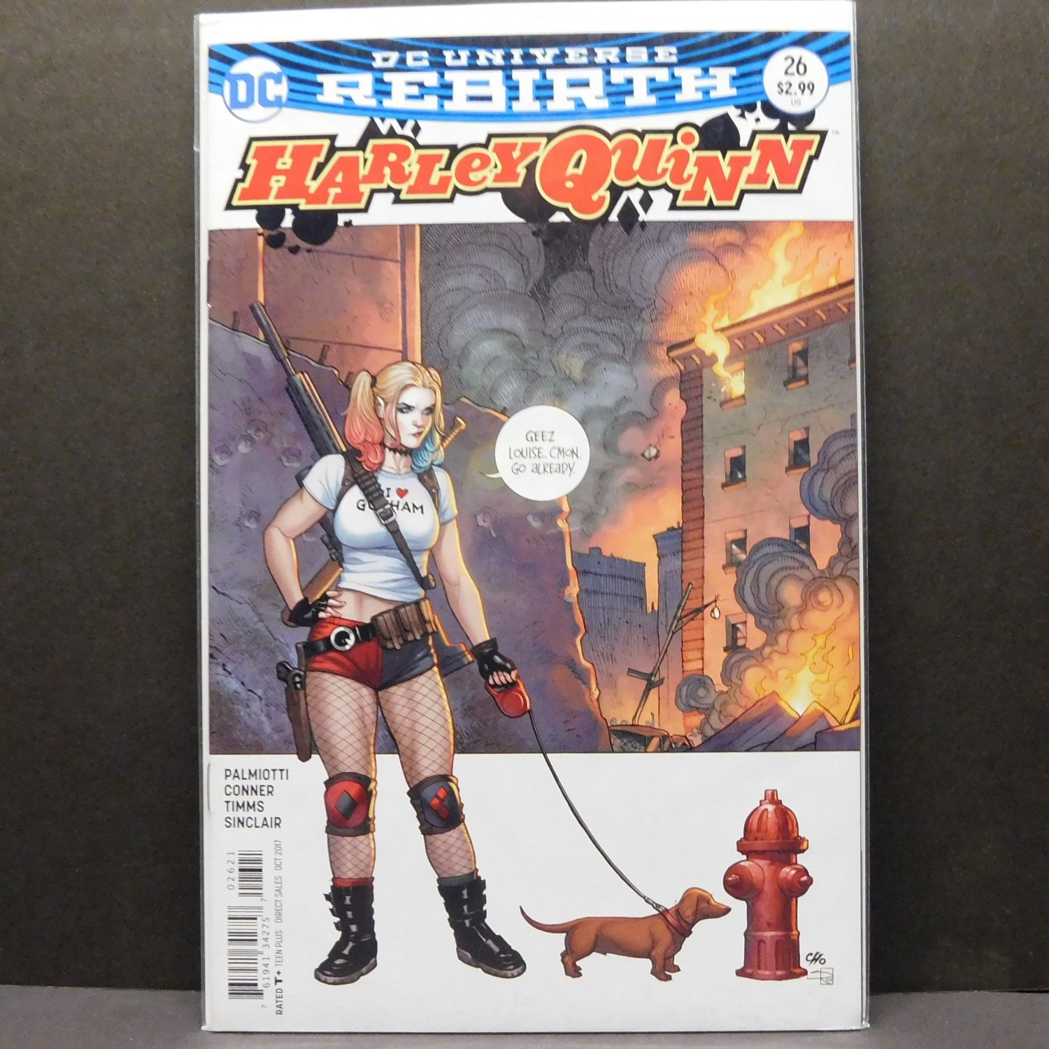 HARLEY QUINN #26 Frank Cho Variant Cover B - DC Comics 2016 Rebirth