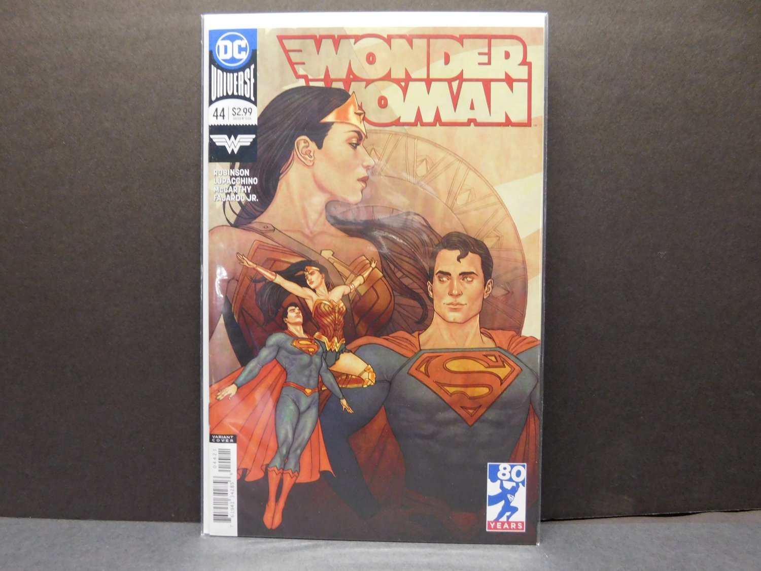 WONDER WOMAN DC Comic Book #44 - Jenny Frison Variant Cover B