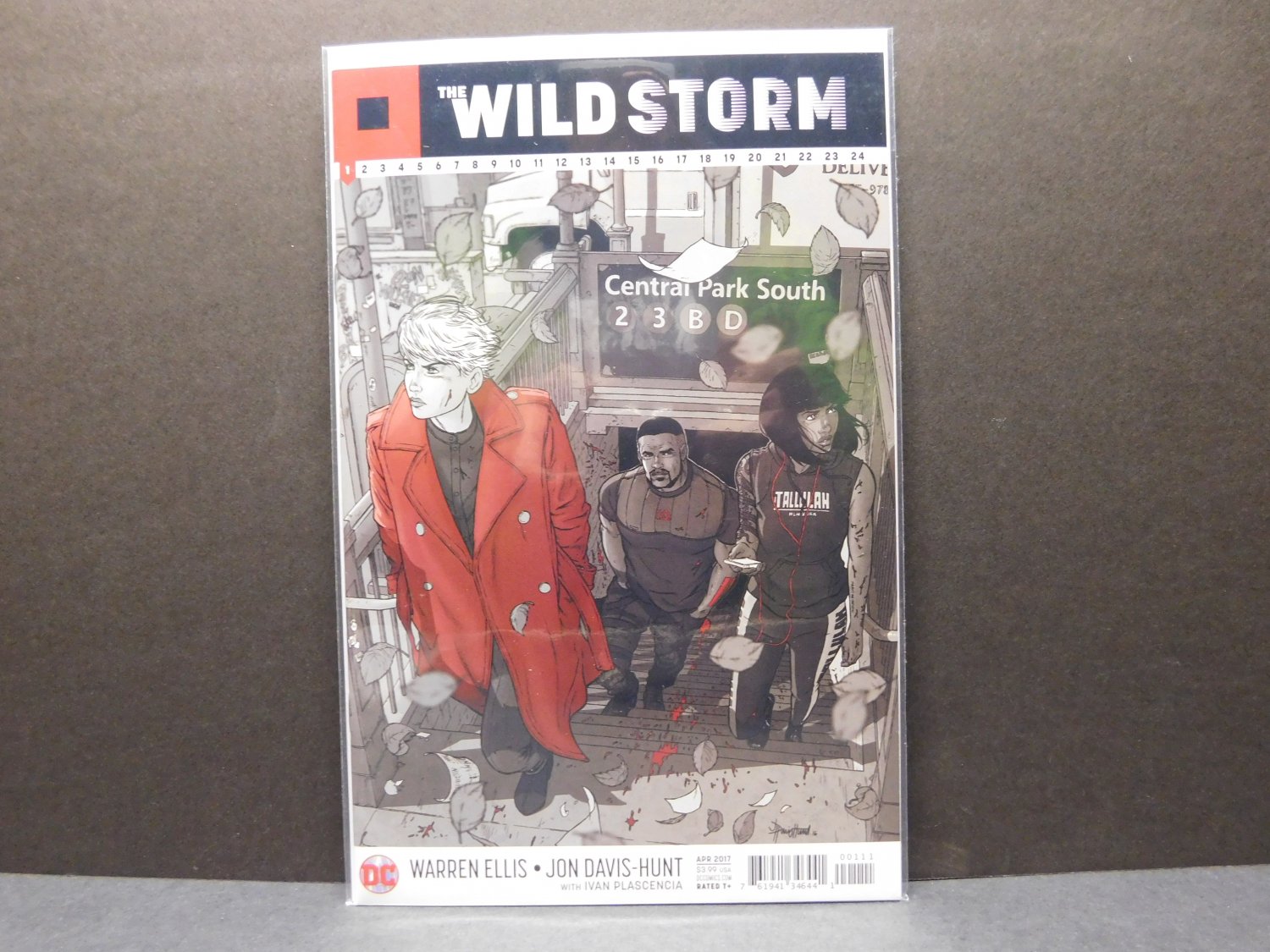 WILDSTORM #1 John Davis-Hunt Variant Cover A - Warren Ellis DC Comics 2017