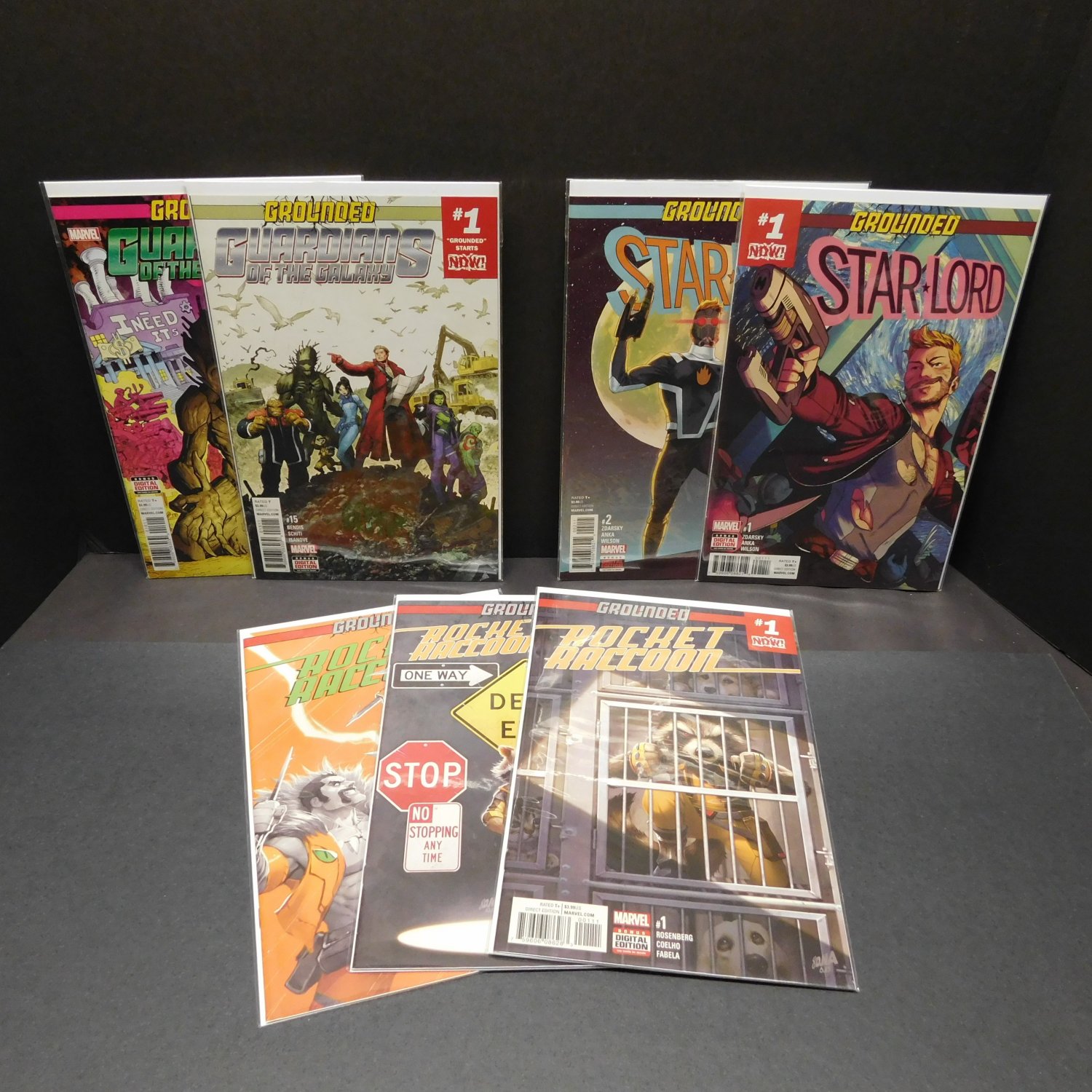 GUARDIANS of the GALAXY Grounded #15 16 Starlord #1 2 Rocket Racoon #1 ...