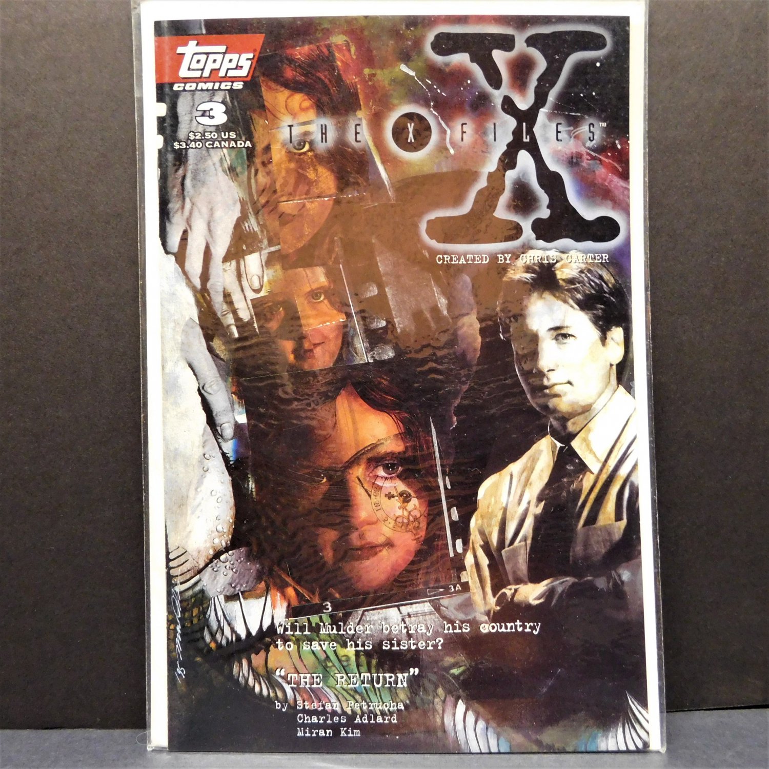X-Files #3 - Topps Comic Book 1995