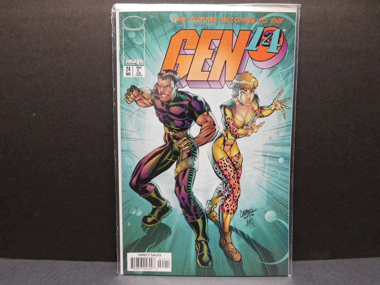 GEN 13 Wildstorm Comics #24 - Volume 2, 1995 - J. Scott Campbell