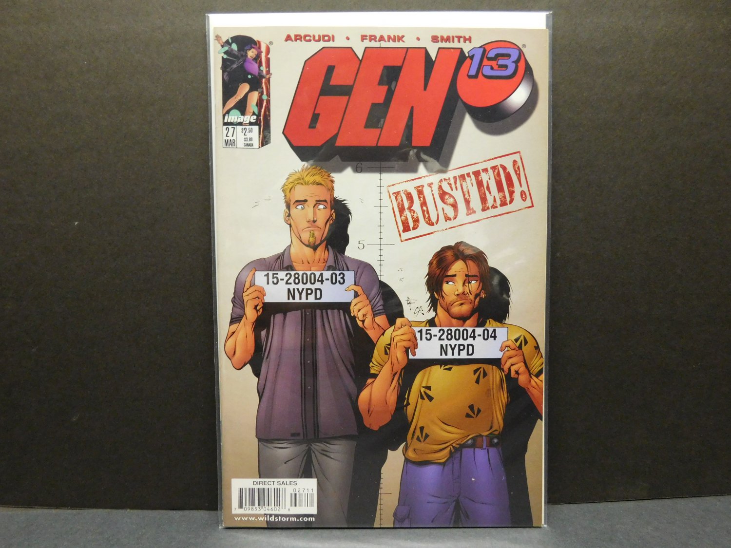 GEN 13 Wildstorm Comics #27 - Volume 2, 1995 - J. Scott Campbell