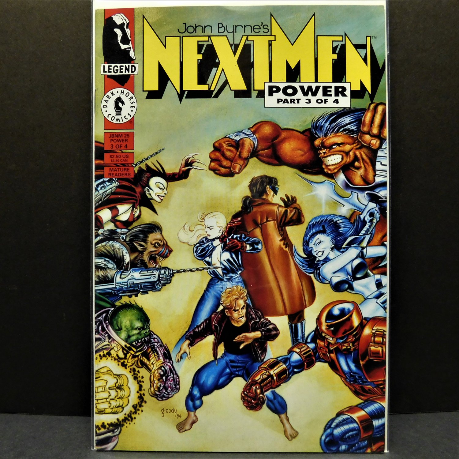 John Byrne's NEXT MEN #25 Power: Part Three - Dark Horse Comic Book