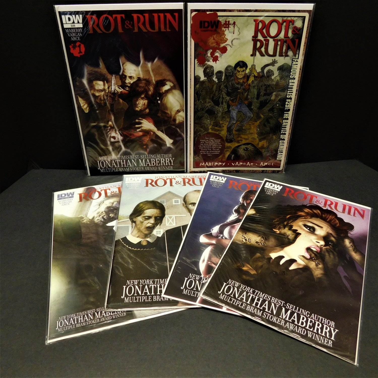 ROT & RUIN Comic Book Complete Set/Lot/Run #1a 1b 1 2 3 4 5 Jonathan ...