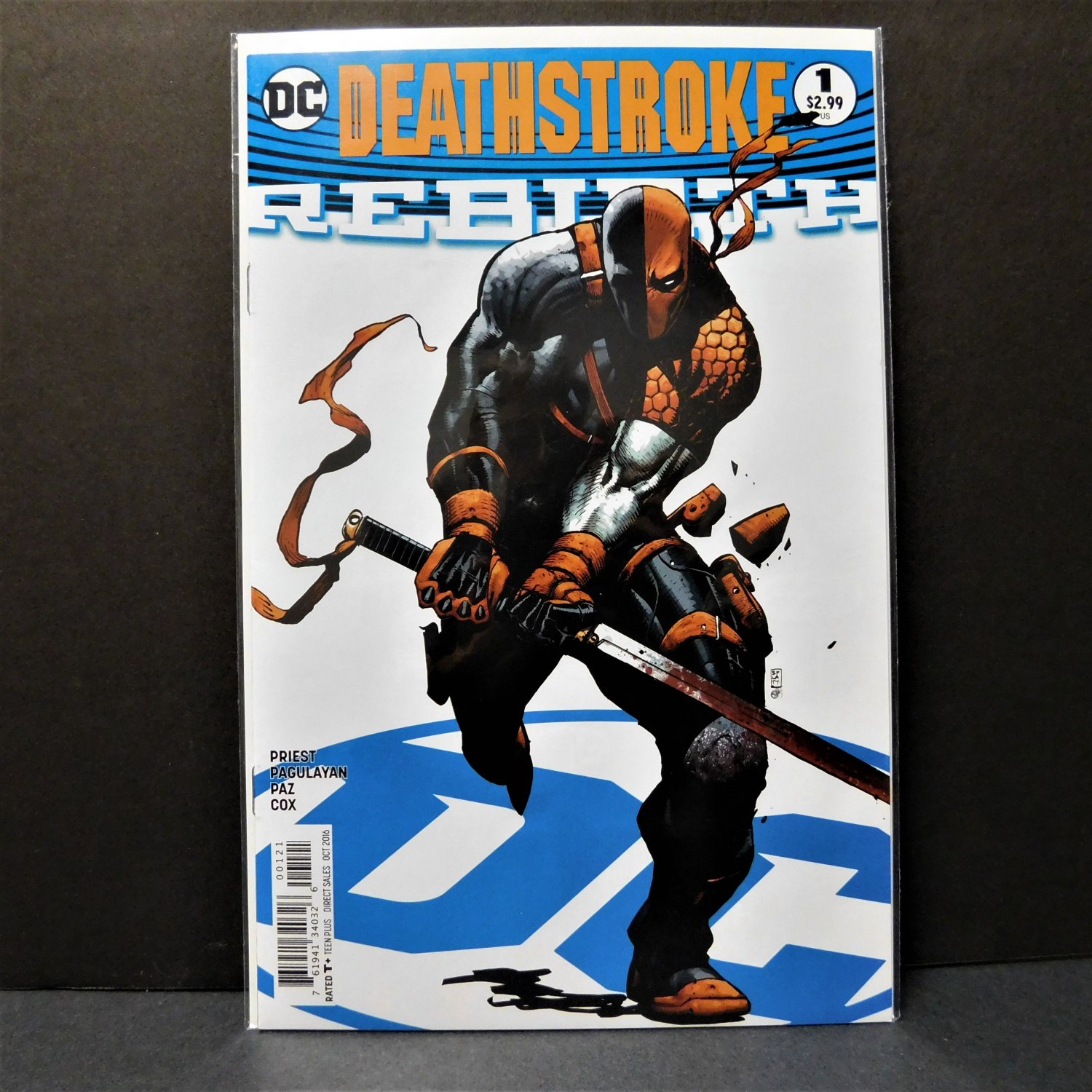 Deathstroke #1 Comic Book DC Comics - Stephen Platt Variant Cover B