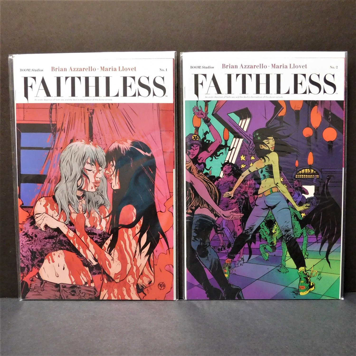FAITHLESS #1 2 3 4 5 6 Complete Run/Set/Lot - Boom! Comics Standard A ...