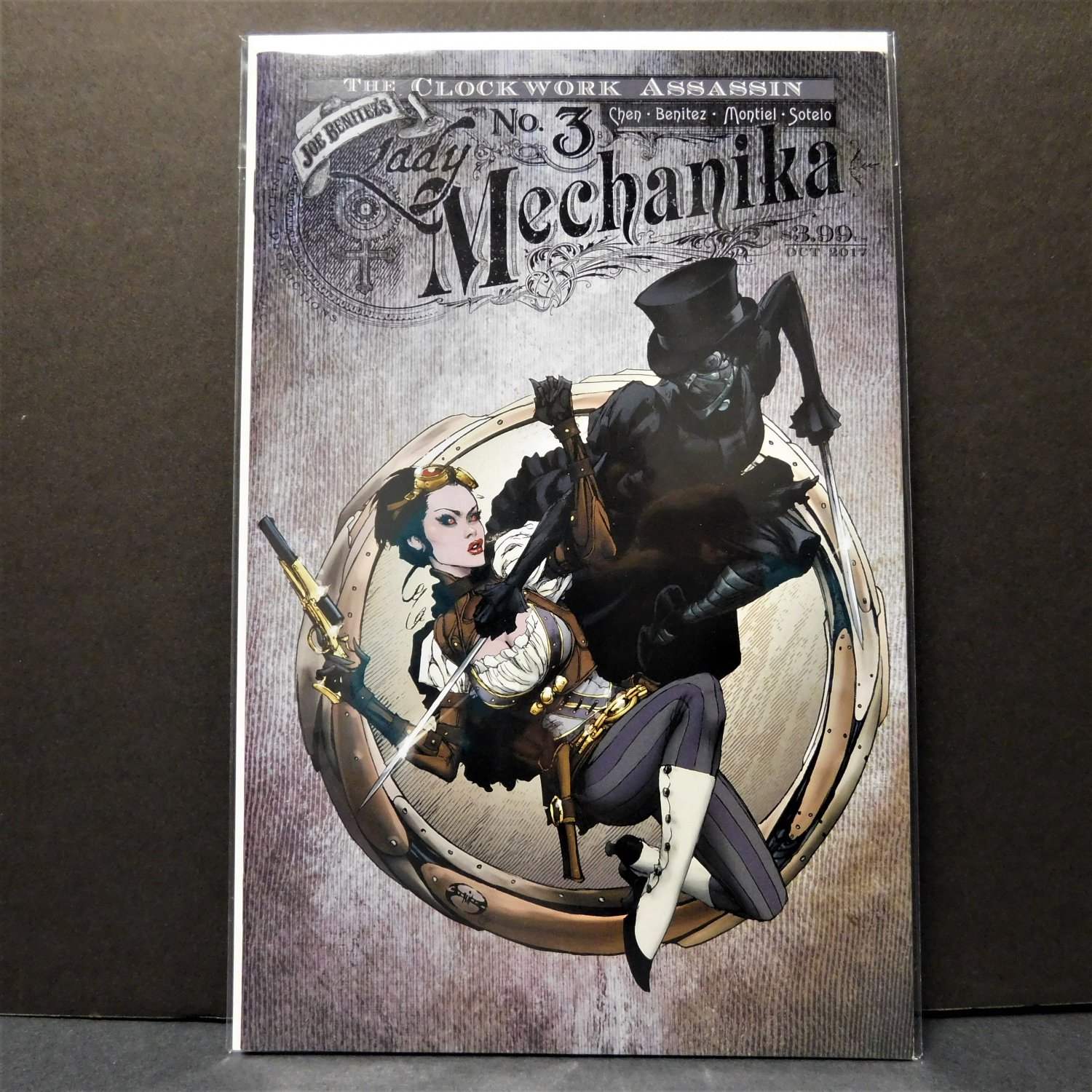 LADY MECHANIKA Clockwork Assassin #3 - Aspen Comics 2017 - Joe Benitez ...