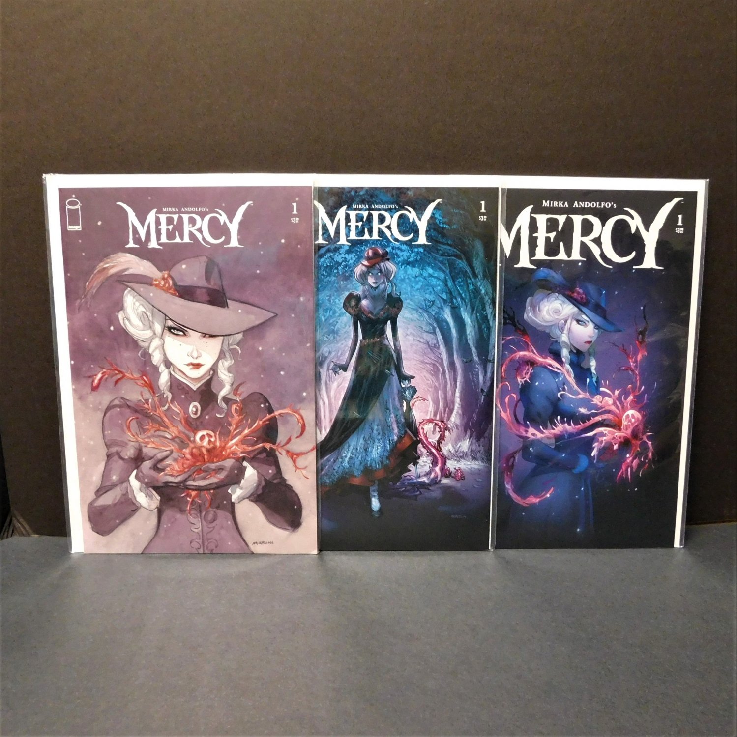 MERCY #1 Set/Lot - Image Comics 2020 - Mirka Andolfo