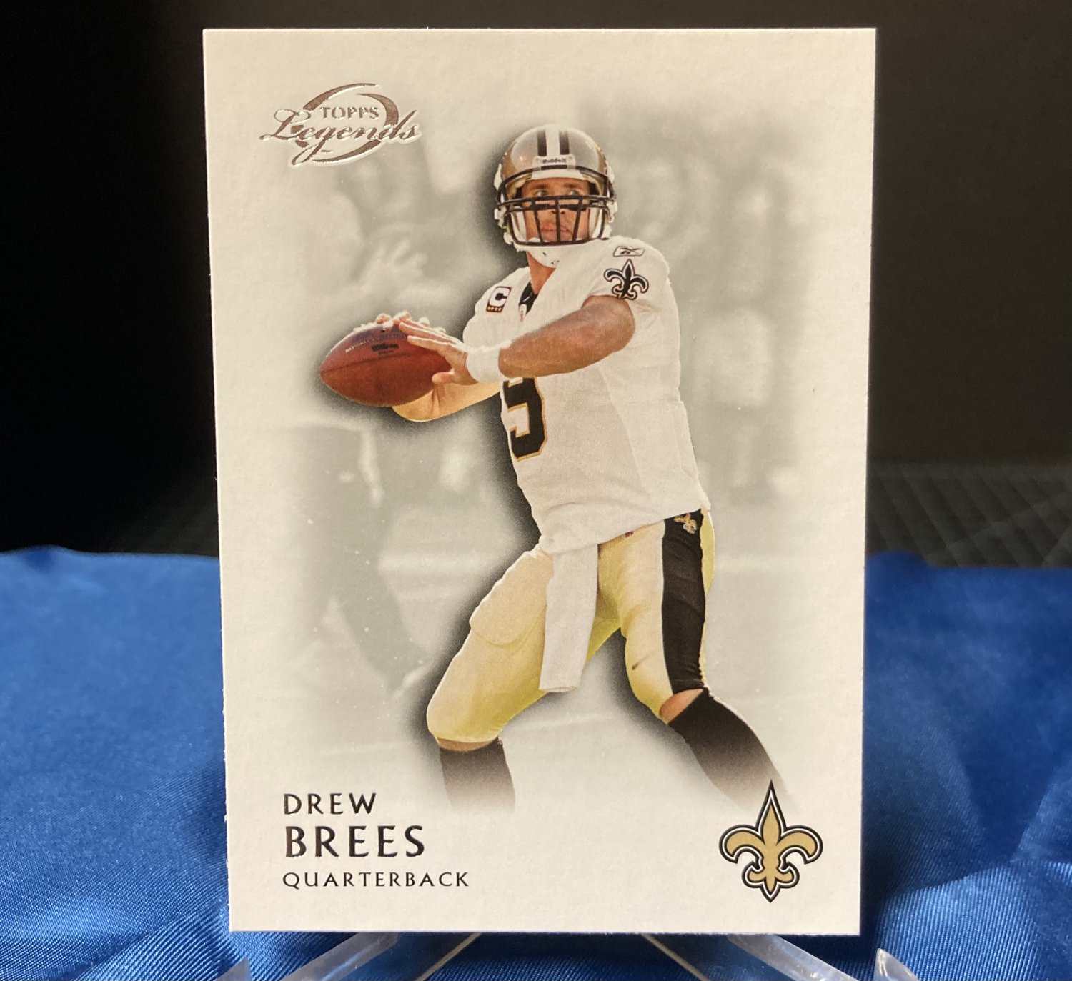 DREW BREES 2011 Topps Legends Base Card #33 - New Orleans Saints ...