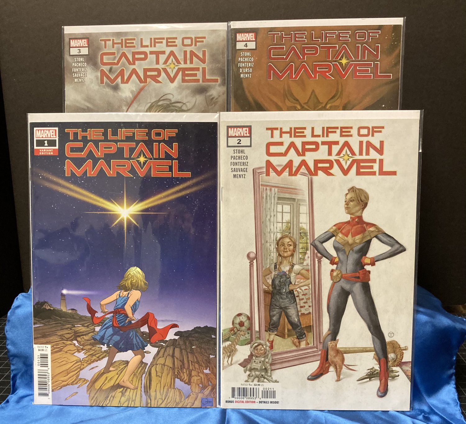 The Life of CAPTAIN MARVEL #1 2 3 4 5 - Marvel Comics Set/Run/Lot 2018 ...