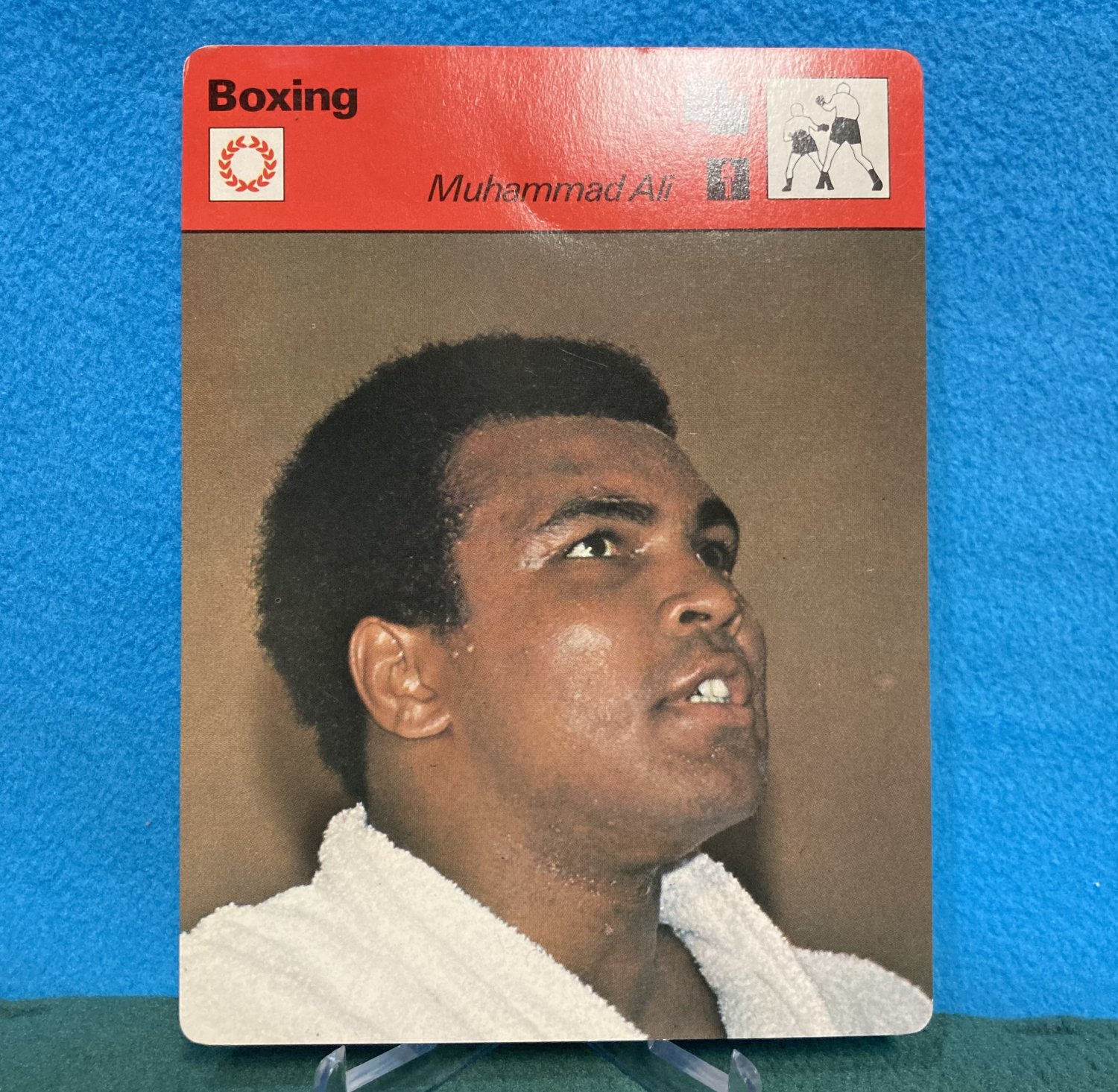 1977 1978 1979 BOXING Muhammad Ali Sportscaster Card 1-03 (Japan)