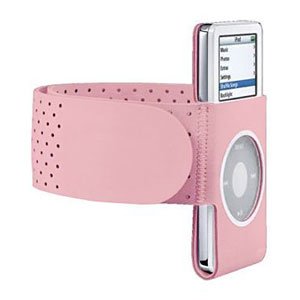 Lots 2 Pink GYM Sport Armband Wrist Strap for iPod Nano, 2nd