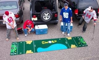 New game "SHOLF" Shuffleboard + Golf =SHOLF...???!!!