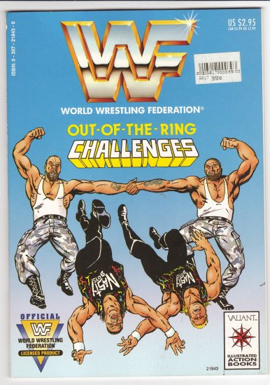 WWF Comic Book Featuring The Nasty Boys